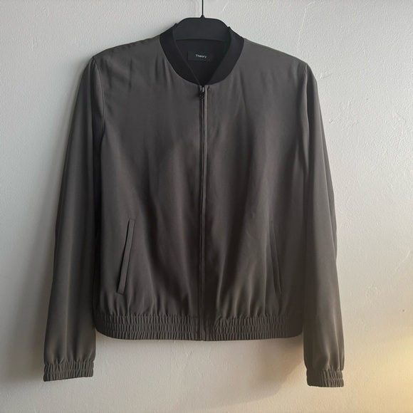 Theory | Jackets & Coats | Theory Bomber Blazer Jacket Small | Poshmark